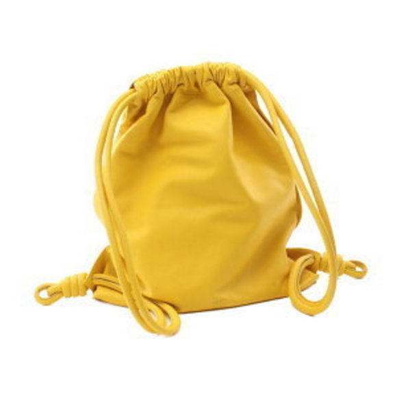 Loewe | Bags | Loewe Yago Anagram Rucksack Backpack Bag Leather Yellow ...